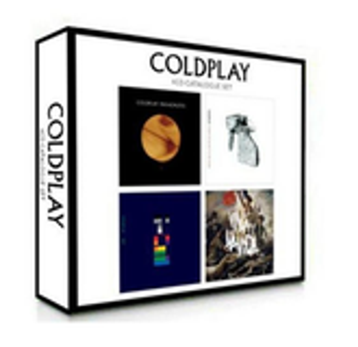 Coldplay - 4CD Catalogue Set (4CD) - Powermaxx.no